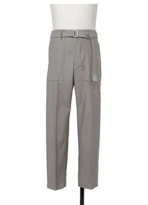 Sacai Belted Trousers - Gray
