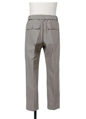 Sacai Belted Trousers - Gray