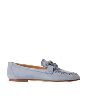 TOD'S Logo Chain Loafers