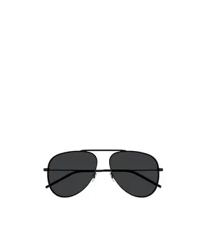 Saint Laurent Aviator-frame Sunglasses - Black