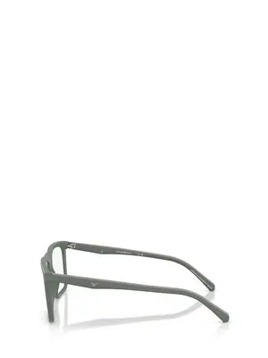 Emporio Armani Square Frame Eyeglasses - Gray