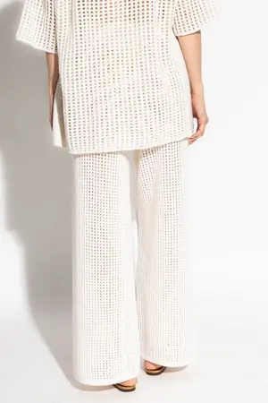 LISA YANG Wide-leg Knit Pants