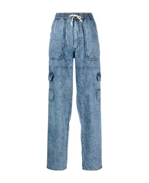 Isabel Marant Étoile Viamao Chambray Cargo Pants