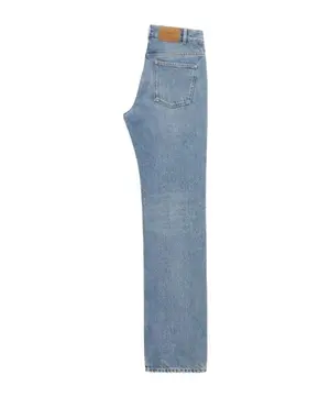 Saint Laurent Nico Low-rise Straight Leg Jeans