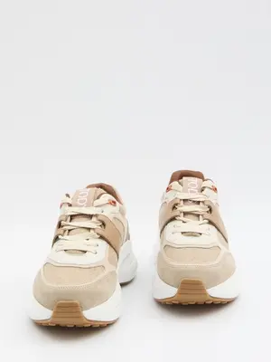 TOD'S Round Toe Lace-up Sneakers