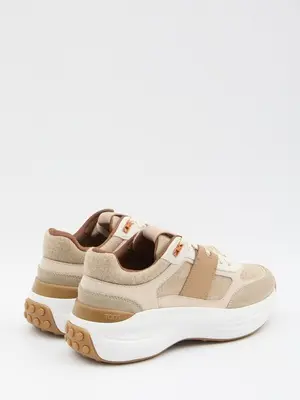 TOD'S Round Toe Lace-up Sneakers