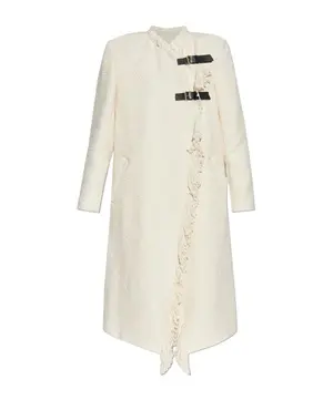Isabel Marant Étoile Long Sleeve Coat With Fringing