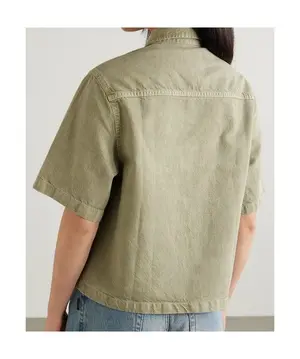 HAIKURE Button-down Short-sleeve Shirt