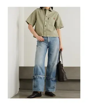 HAIKURE Button-down Short-sleeve Shirt