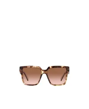 Prada Square Frame Sunglasses - Brown