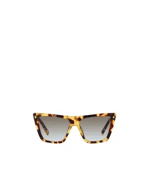 Prada Butterfly-frame Sunglasses - Gray