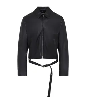 Acne Studios Leather Biker Jacket