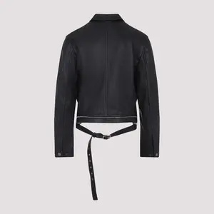 Acne Studios Leather Biker Jacket