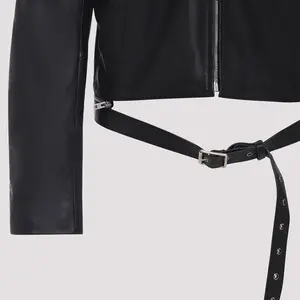 Acne Studios Leather Biker Jacket