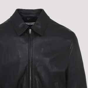 Acne Studios Leather Biker Jacket