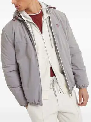 Brunello Cucinelli Water-resistant Zipped Hooded Jacket
