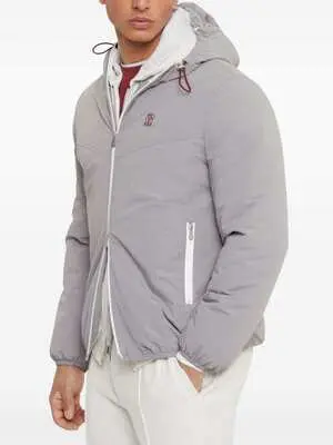 Brunello Cucinelli Water-resistant Zipped Hooded Jacket