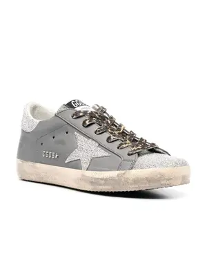 GOLDEN GOOSE Superstar Low-top Sneakers - Gray