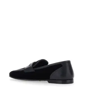 Dolce & Gabbana Logo Plaque Loafers