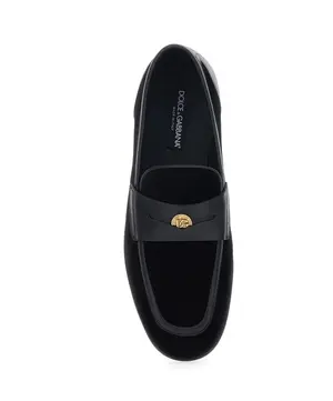 Dolce & Gabbana Logo Plaque Loafers