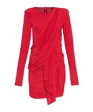 Red Long Sleeve Cocktail Dresses