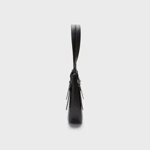 Coperni Mini Logo-buckle Tote Bag - Black