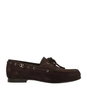 Valentino Garavani Square Toe Slip-on Loafers