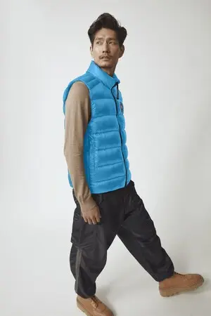 Canada Goose Crofton Sleeveless Puffer Gilet - Blue