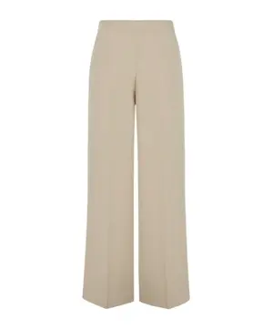 P.a.r.o.s.h Tailored Wide Leg Trousers - Sabbia