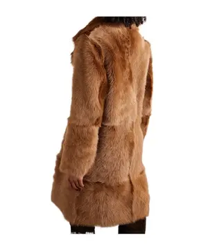 Nour Hammour Long Fur Coat