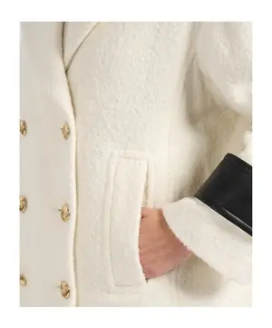Pinko Double Breasted Peacoat