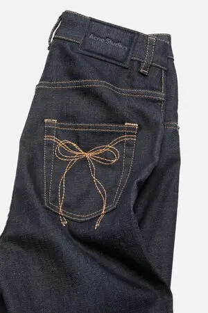 Acne Studios Bow Detail Flared Trousers