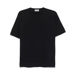 John Smedley Lorca Crewneck T-shirt - Black