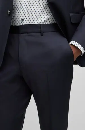Hugo Boss Slim Fit Tailored Trousers