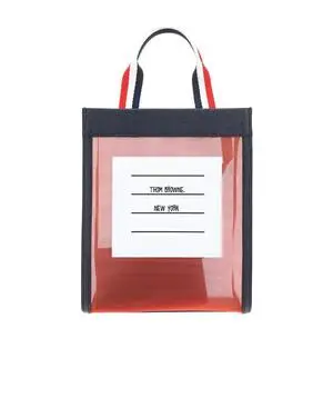 Thom Browne Rwb Handles Tote Bag - Multicolor