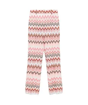 Missoni Zigzag Patterned Trousers - Multi-color