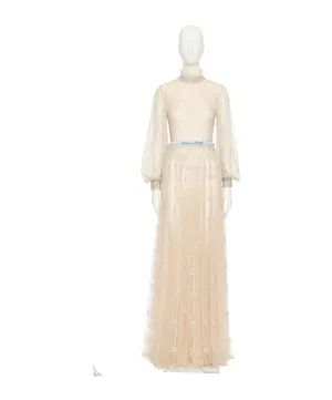 Valentino Garavani Embellished Bow Detail Gown