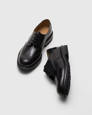 Church's Brogue Leather Derby Shoes