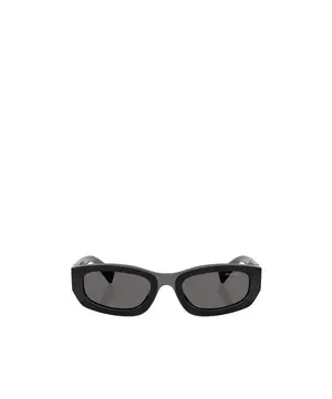 Miu Miu Rectangular Frame Sunglasses - Gray