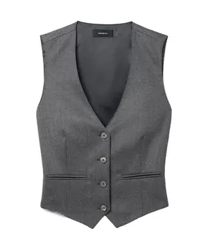 Wardrobe.nyc V Neck Vests For Women