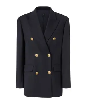 Pinko Double-breasted Tailored Blazer