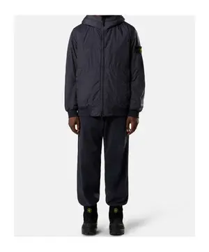 Stone Island Suede Rubber-band Boots - Black