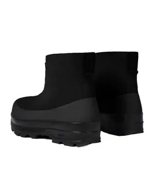 Stone Island Suede Rubber-band Boots - Black