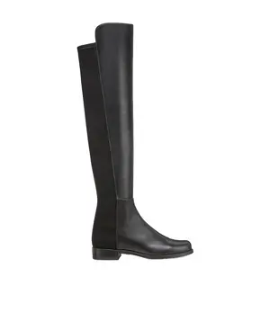 STUART WEITZMAN Over-the-knee Flat Boots - Black