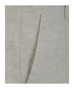 Brunello Cucinelli Lurex Wide-leg Trousers - Gray