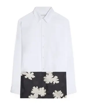Dries Van Noten Capero Long-sleeved Shirt - White