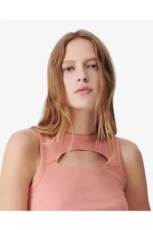 IRO PARIS Pina Cut-out Tank Top