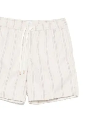 Eleventy Striped Swimming Trunks