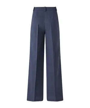 Pinko Tailored Palazzo Trousers - Blu Navy