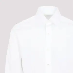 TOM FORD Buttoned Long-sleeved Shirt - White